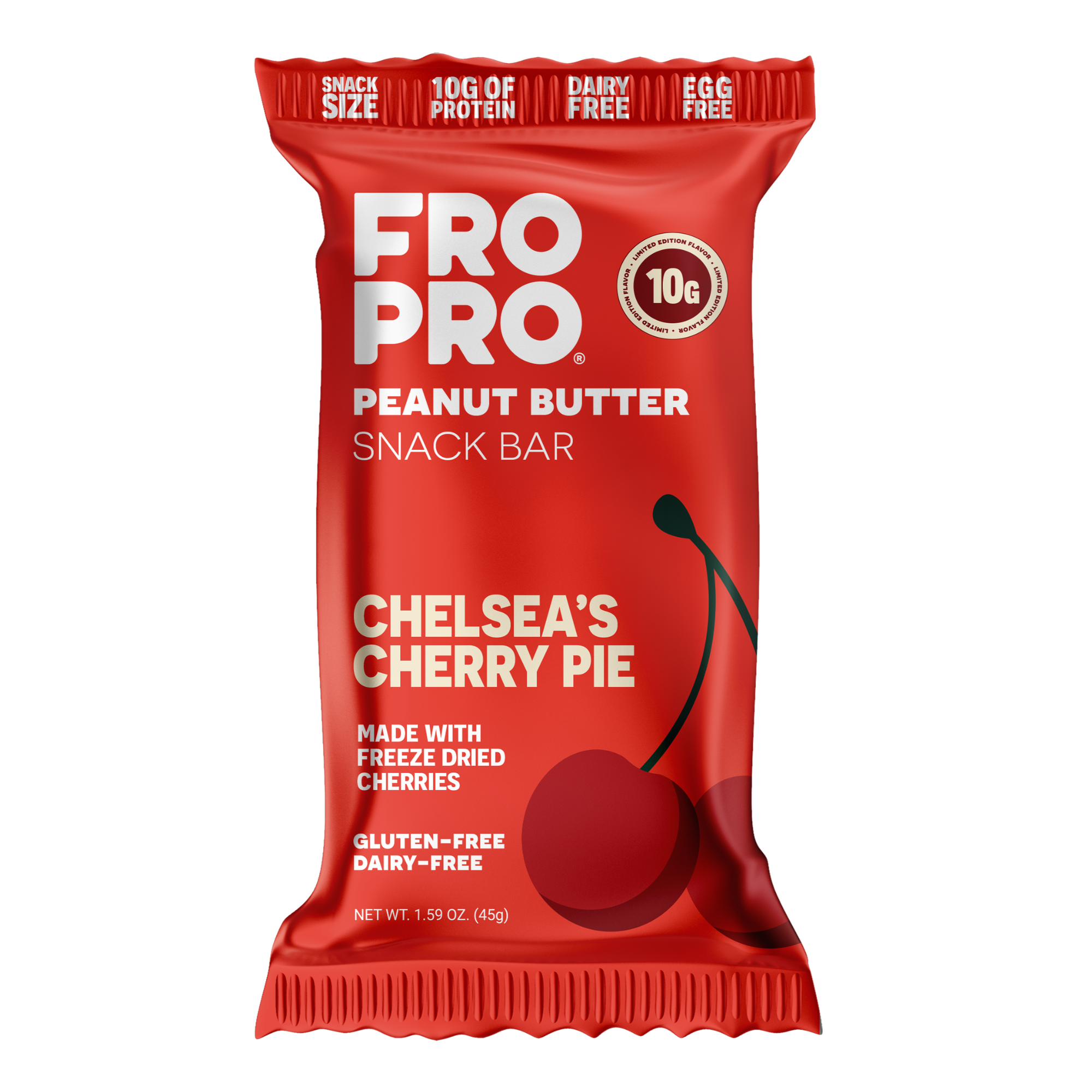 FROPRO | Chelsea's Cherry Pie Peanut Butter Snack Bar | Wholesale
